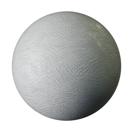 Wet textured plaster | FREE plaster materials | BlenderKit