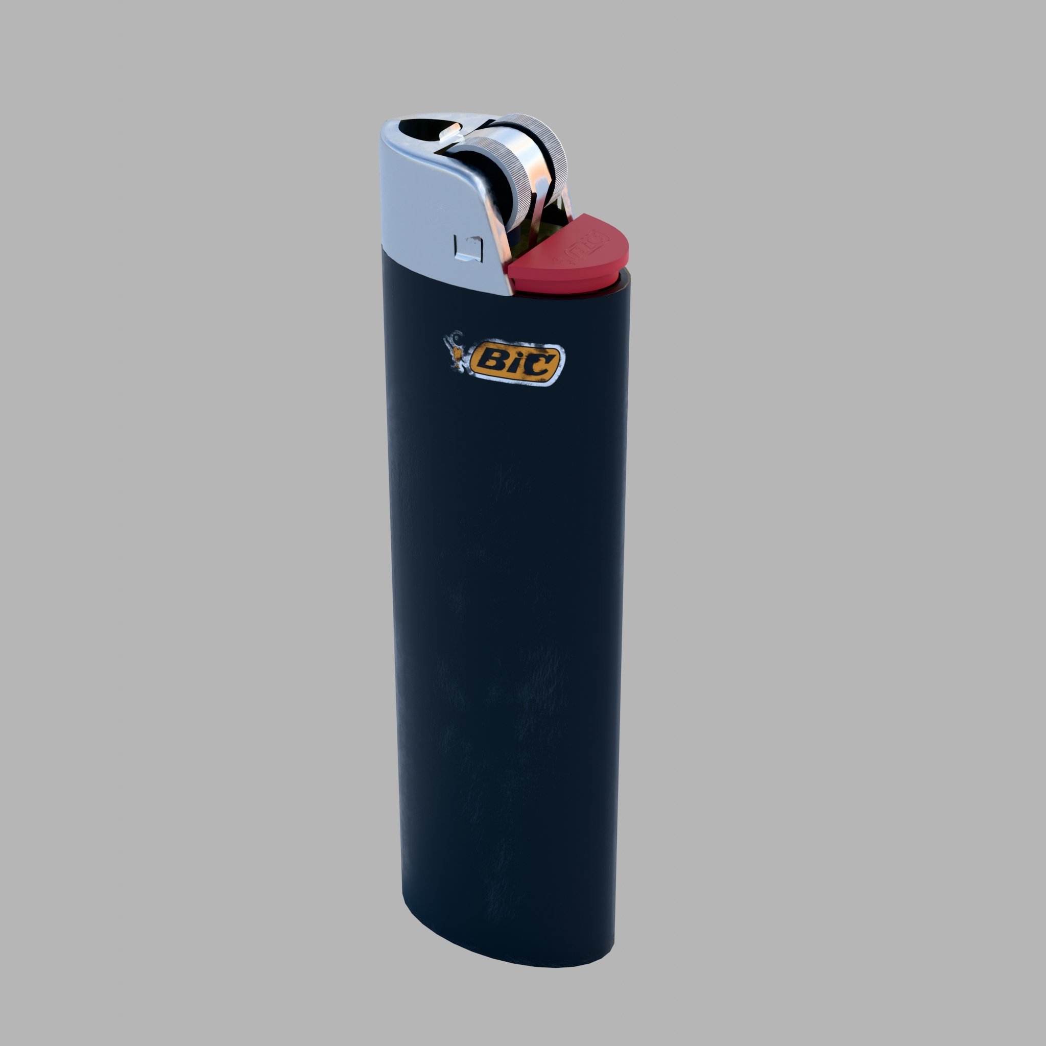 BIC lighter | Technology models | BlenderKit