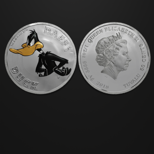 Daffy Duck coin | FREE Money models | BlenderKit