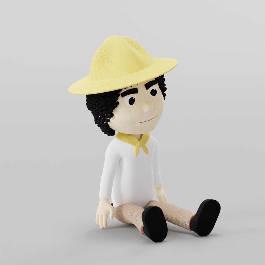 Muppet Character Rigged | FREE Monsters & Creatures models | BlenderKit