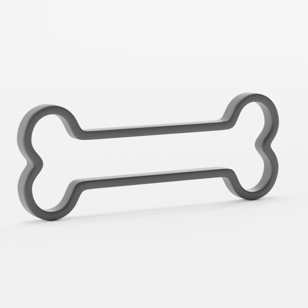 Bone Symbol | Signs models | BlenderKit