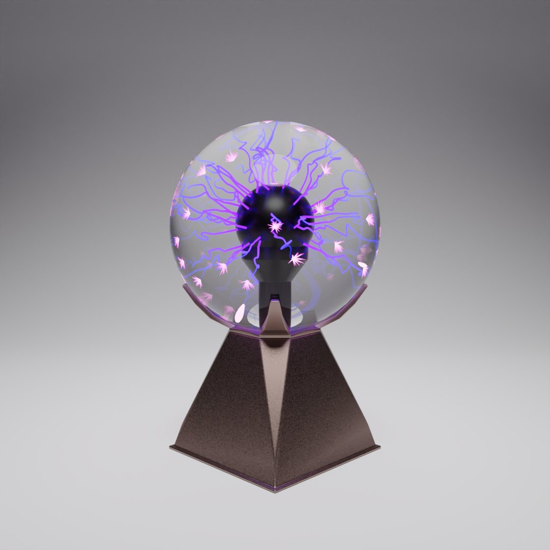 Plasma Ball | FREE Miscellaneous models | BlenderKit