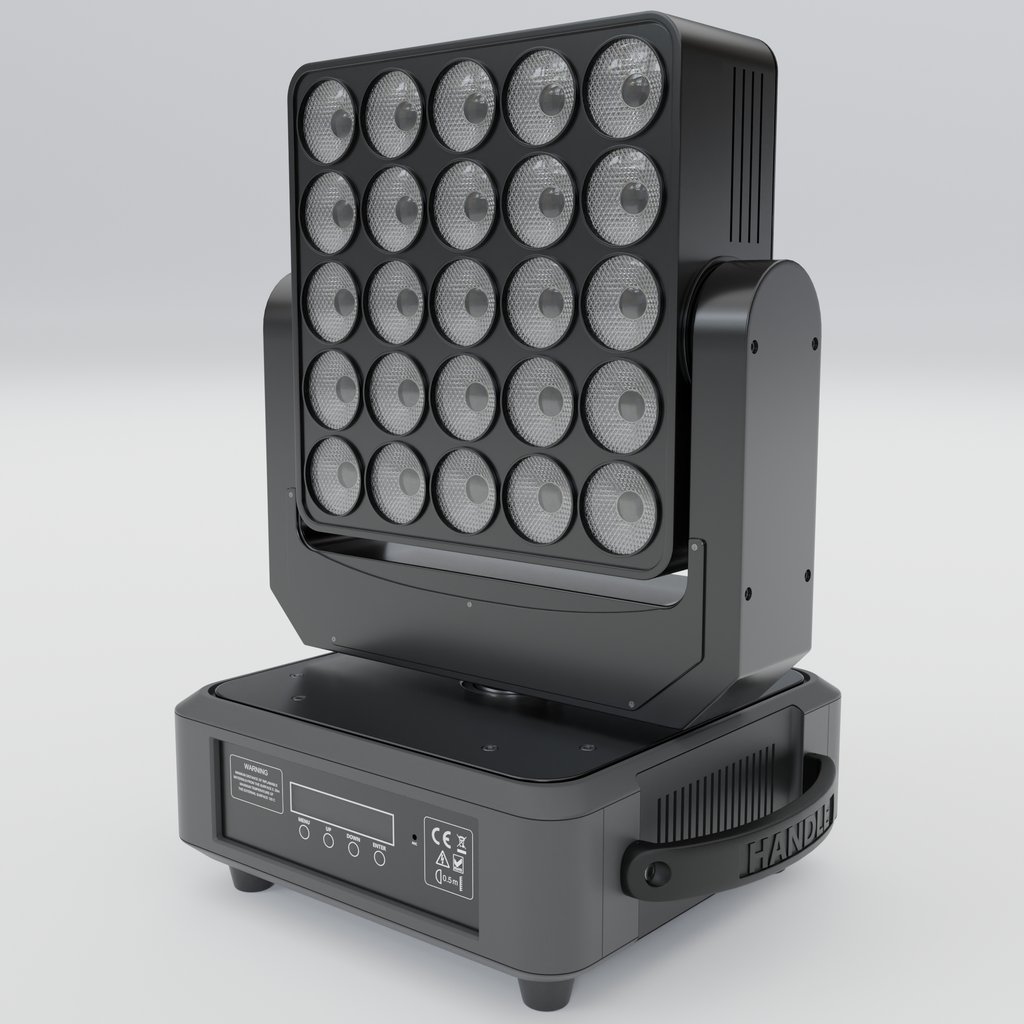 BlenderKit | Download the FREE Professional Stage Lighting 5×5 model