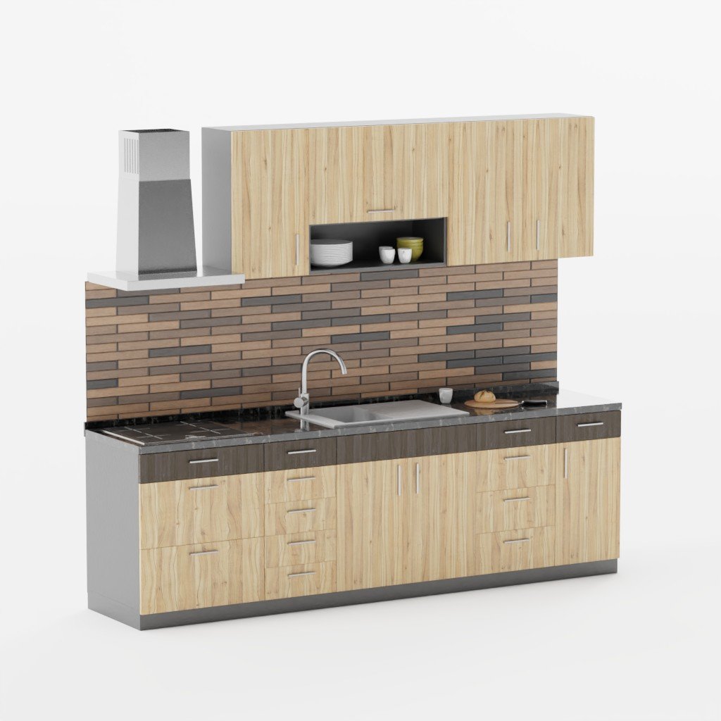 Kitchen set | FREE Kitchen Sets models | BlenderKit