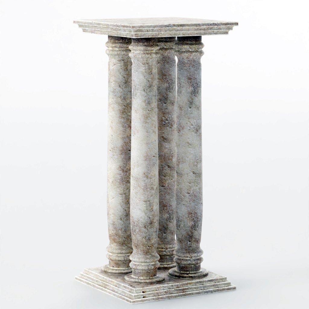 Roman Pillars | Architectural Structures models | BlenderKit