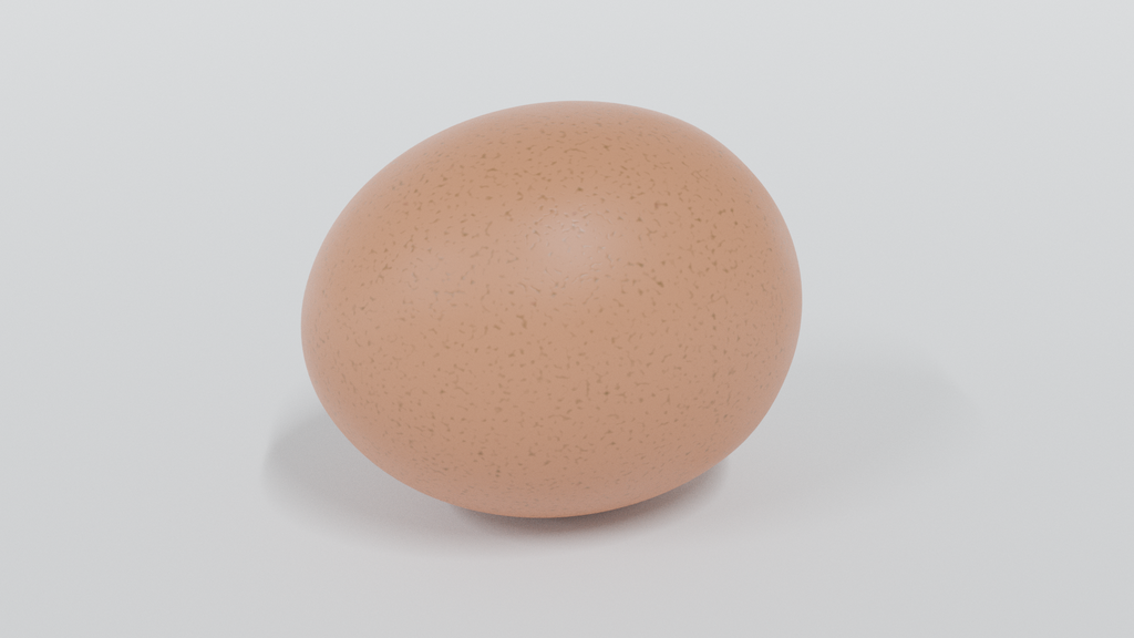 Egg | Food models | BlenderKit