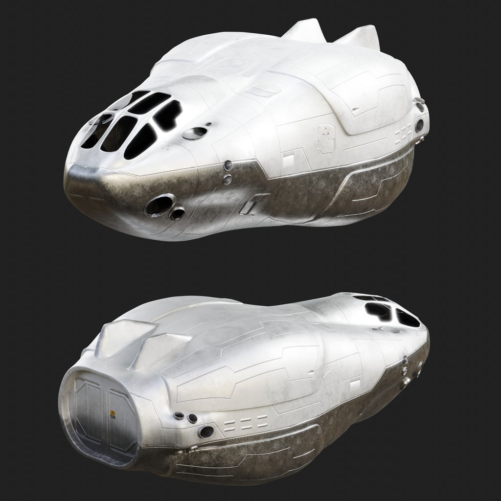 Thruster Flame | Spacecraft models | BlenderKit