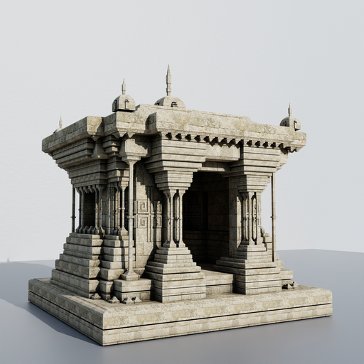 Temples ancient | Historic Buildings models | BlenderKit