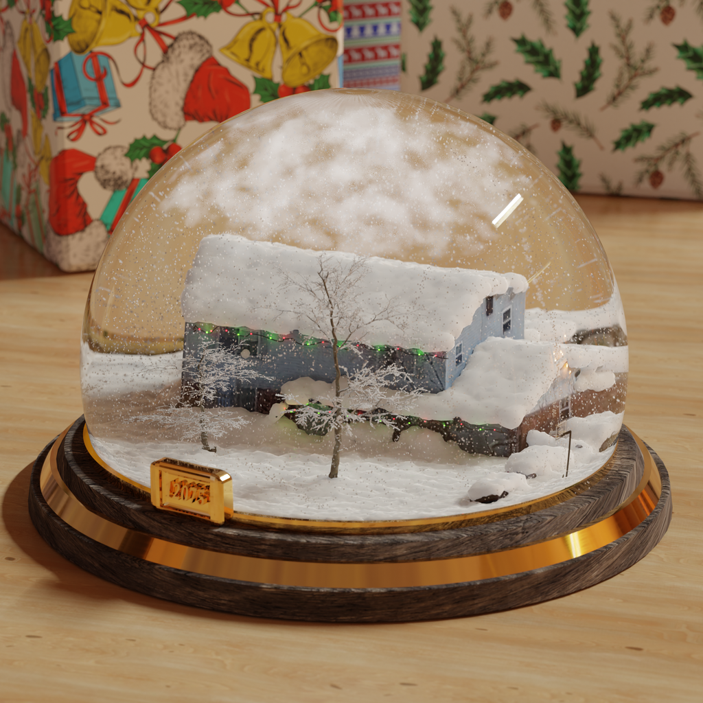 Snow Globe 2 | Renders | BlenderKit
