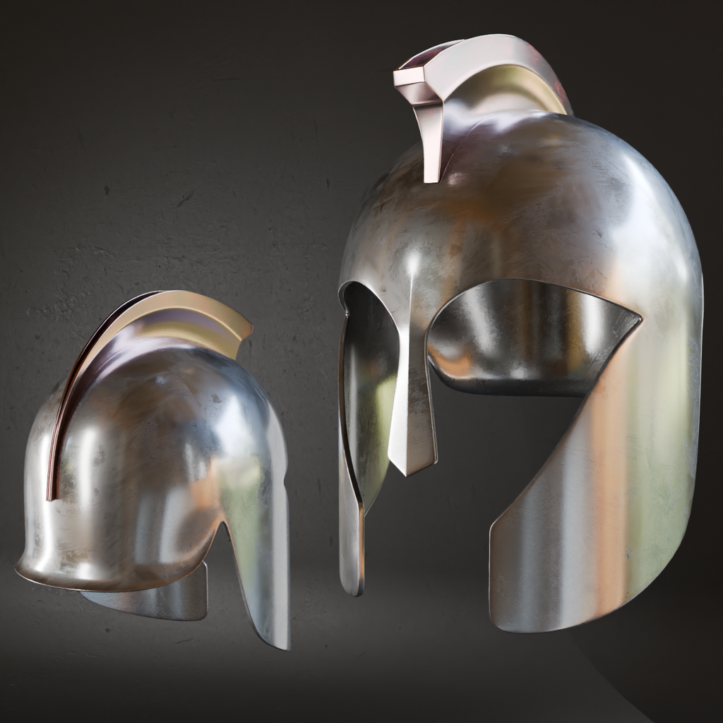 MK Helmet Ancient 44 | Historical Weapons models | BlenderKit