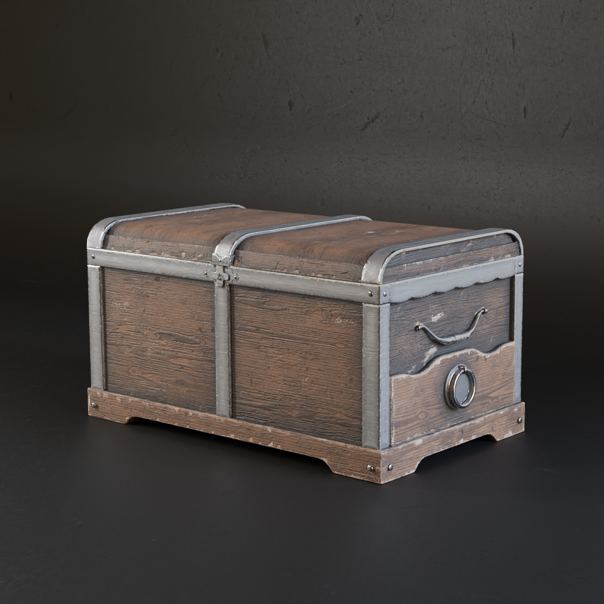 MK BaseMesh Chest 09ر | Bags & Suitcases models | BlenderKit