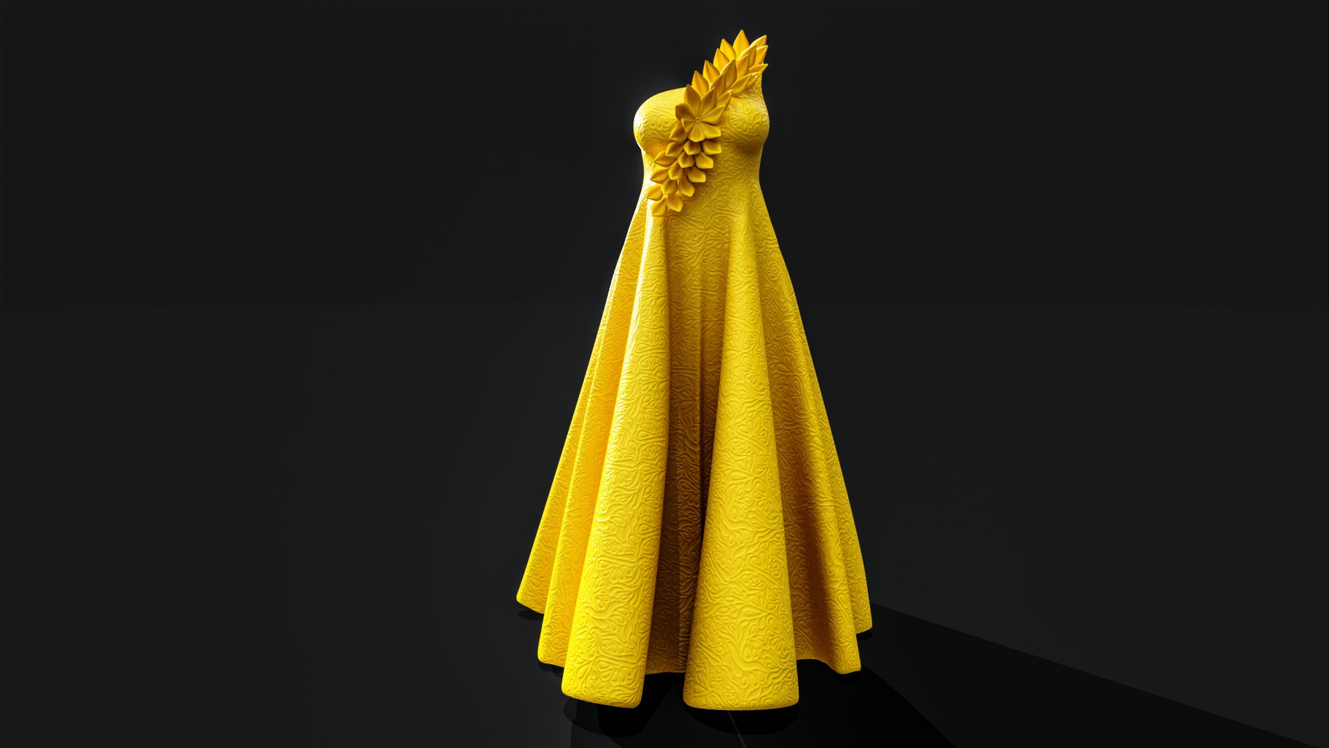 Princess Gown | Women Clothing models | BlenderKit