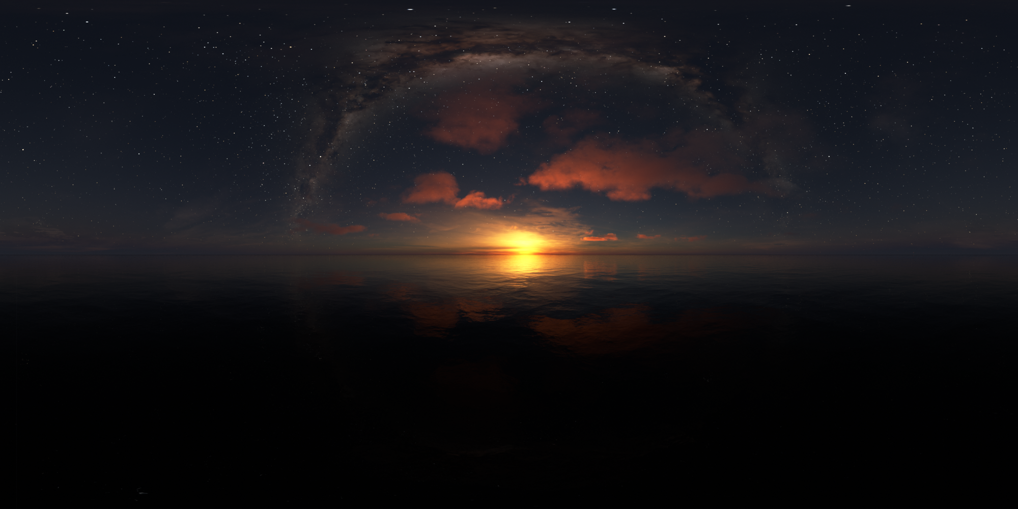 Night Sky Twilight Sunset | Nature HDRis | BlenderKit