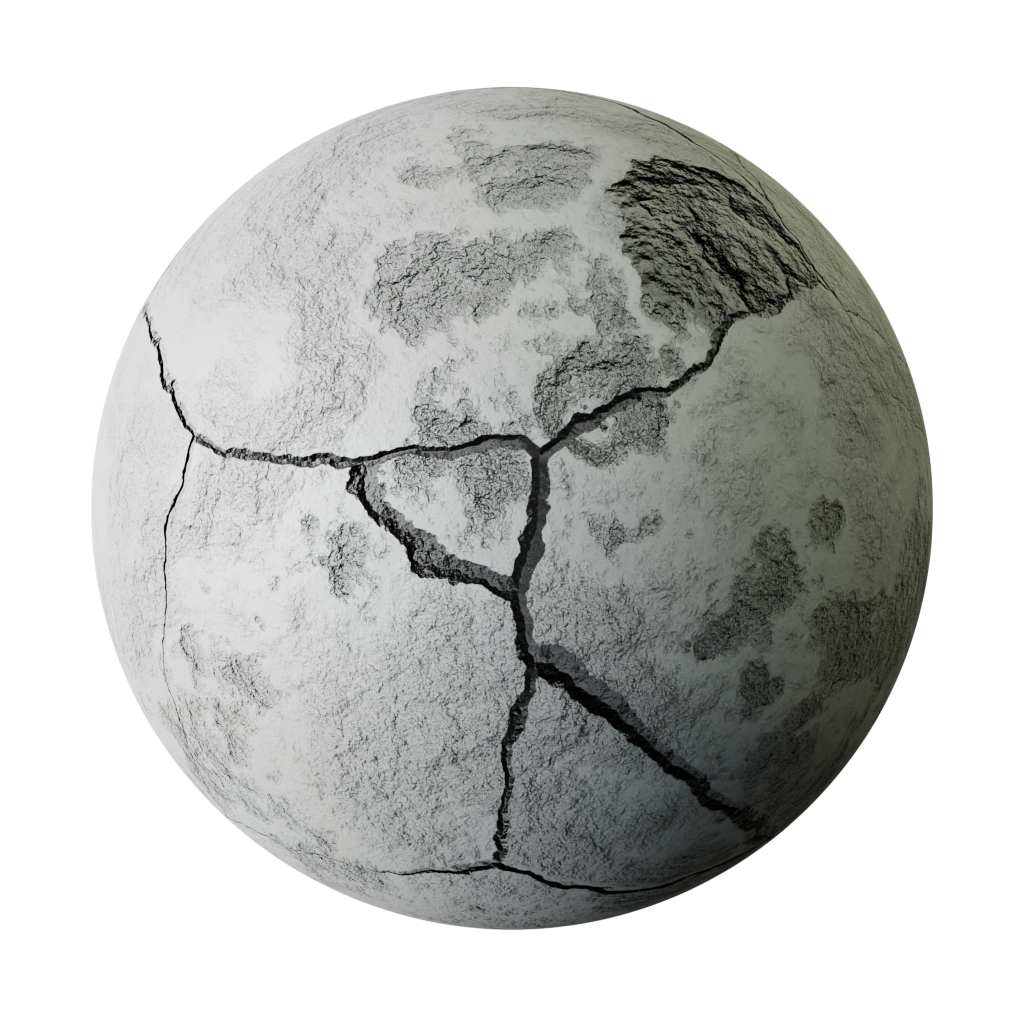 Cracked Concrete AV | FREE 3D concrete materials | BlenderKit