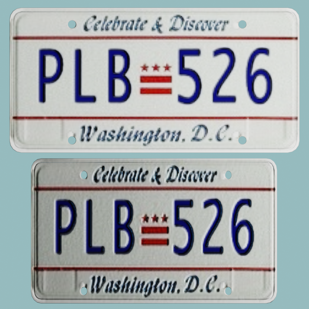 DC Licence plate PL | FREE Vehicle Parts models | BlenderKit