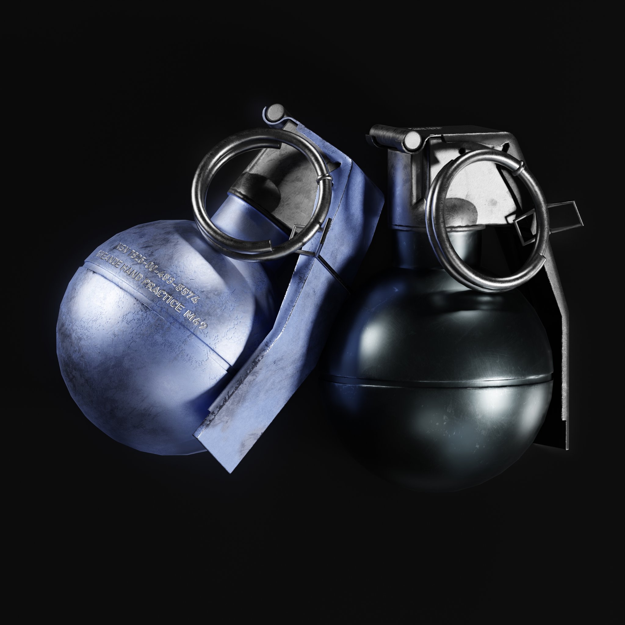 Grenade | Modern Weapons models | BlenderKit