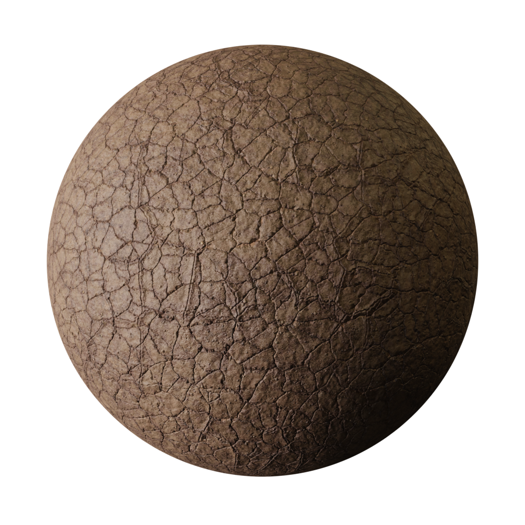 Dry muddy brown | FREE 3D ground materials | BlenderKit