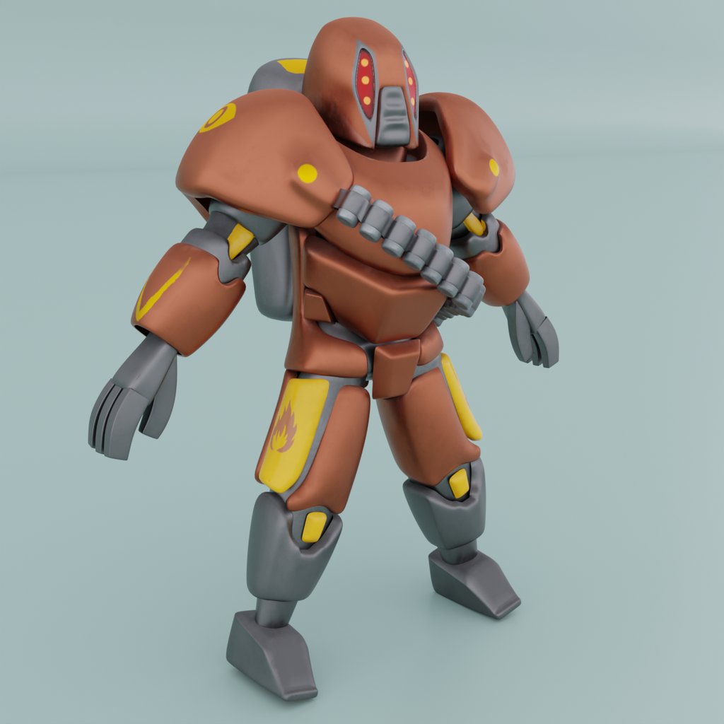 Soldier Fantastic | Robots Characters models | BlenderKit