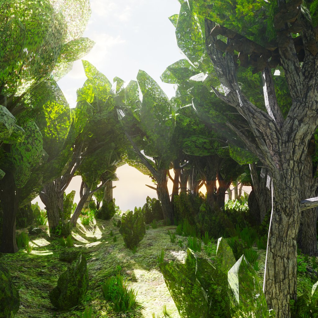 Forest | FREE Trees models | BlenderKit