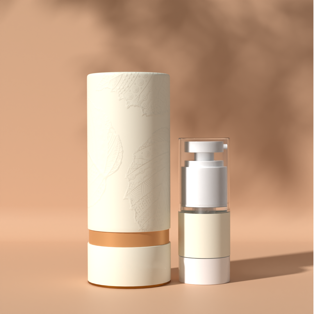Leaf textured premium product | Containers models | BlenderKit