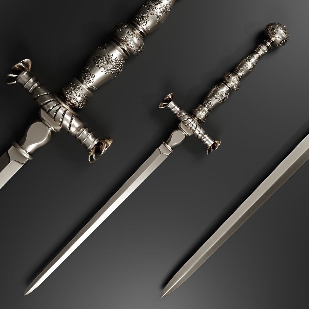 Sword 6 | Historical Weapons models | BlenderKit