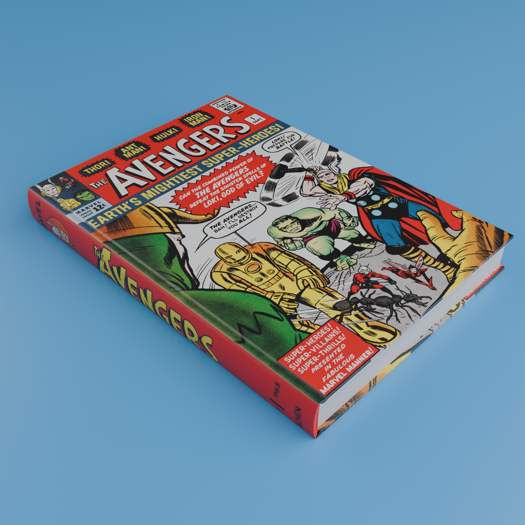 Taschen Book - Avengers Compilation | FREE Books models | BlenderKit
