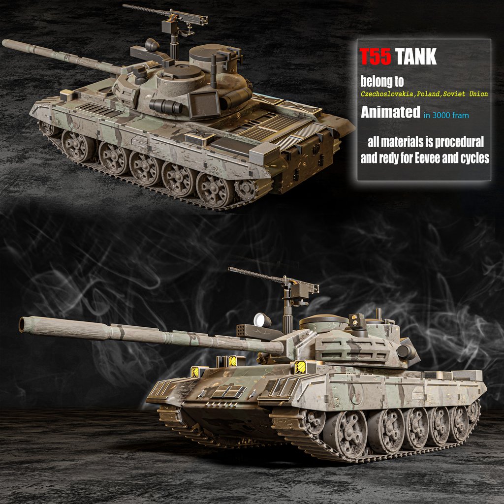 Tank | FREE Military Vehicles models | BlenderKit