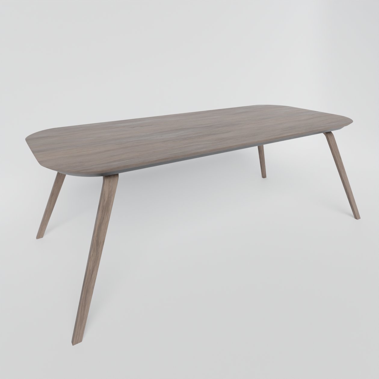 Hauge Dinner table | FREE Tables models | BlenderKit