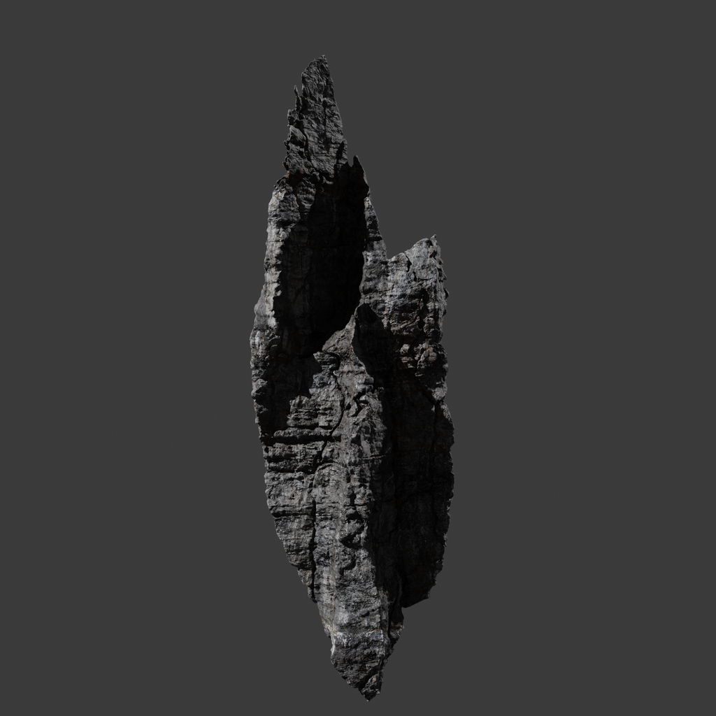 Sharp Jagged Modular Rock | Environment Elements models | BlenderKit