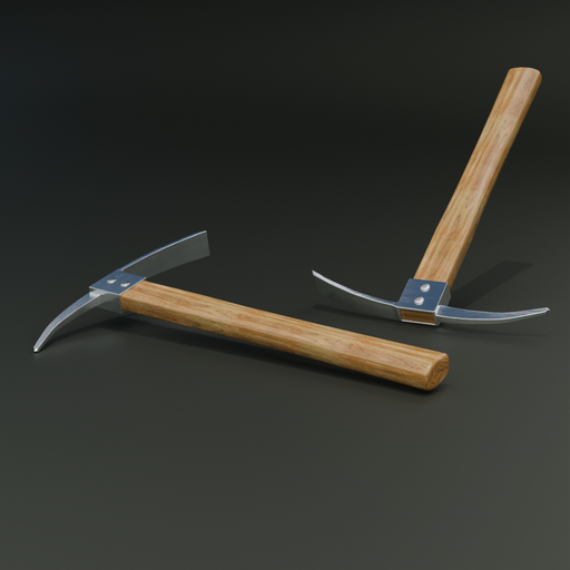 Garden Hand pick | FREE Handtools models | BlenderKit