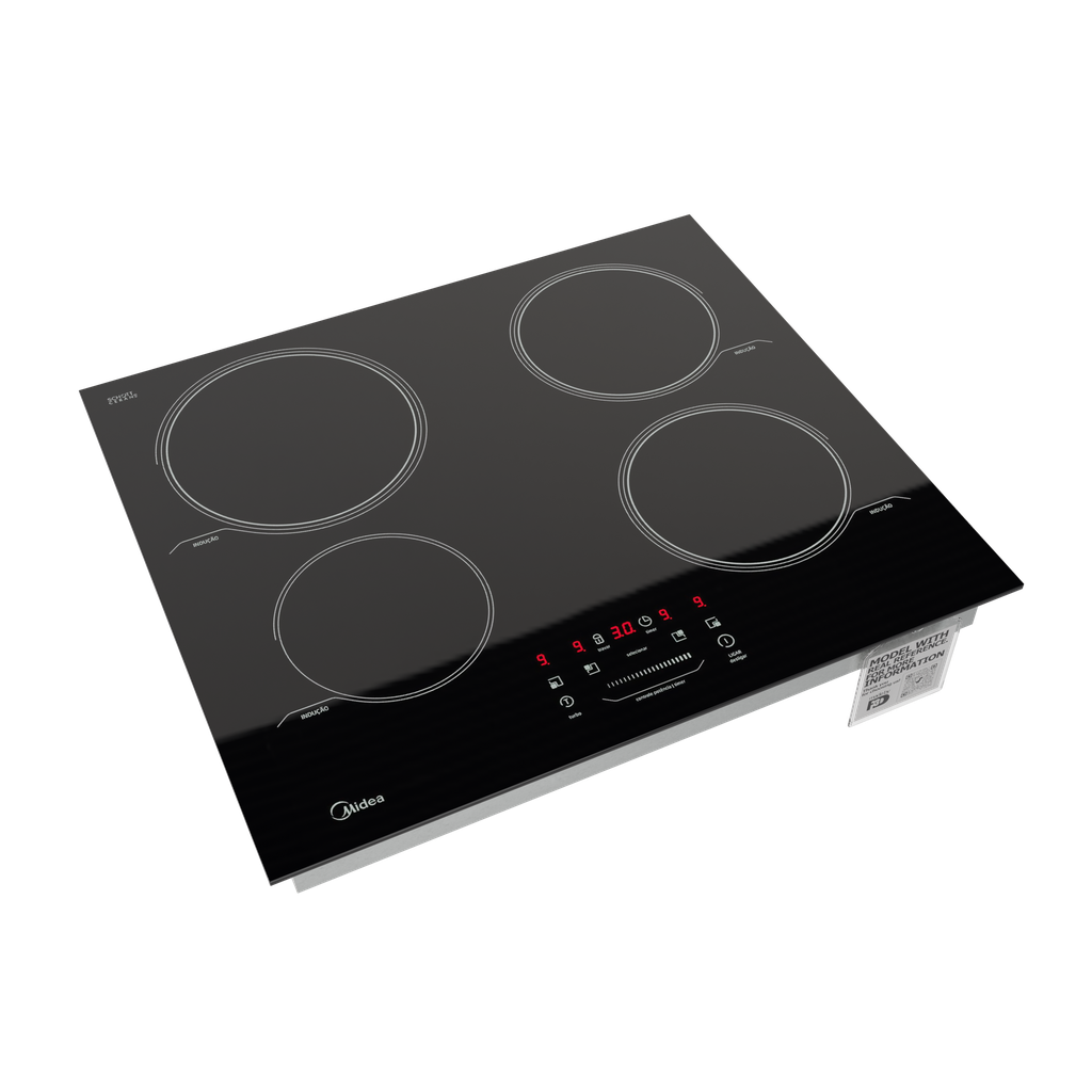 Midea induction cooktop | Kitchen Appliances models | BlenderKit