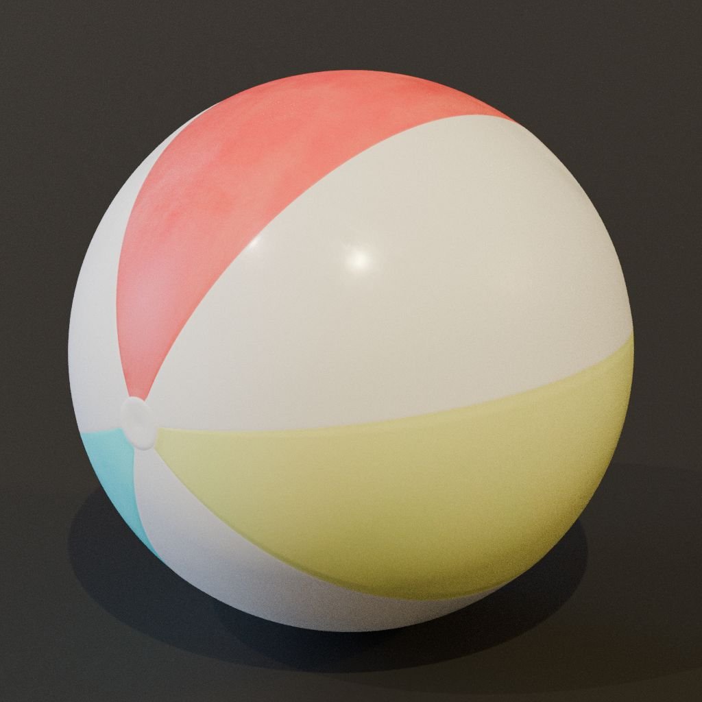Beach Ball Small | Sport models | BlenderKit