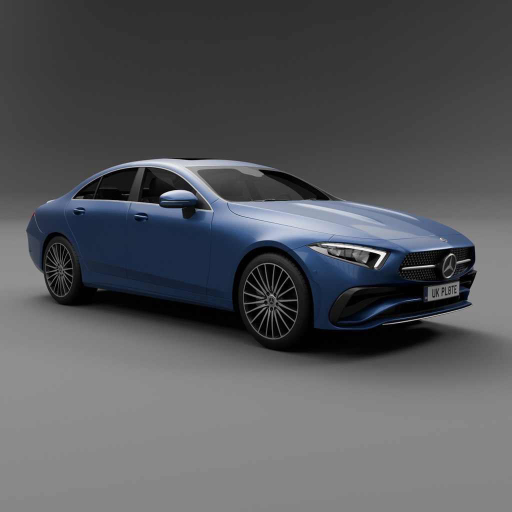 Mercedes-Benz CLS 2022 | Modern Cars models | BlenderKit
