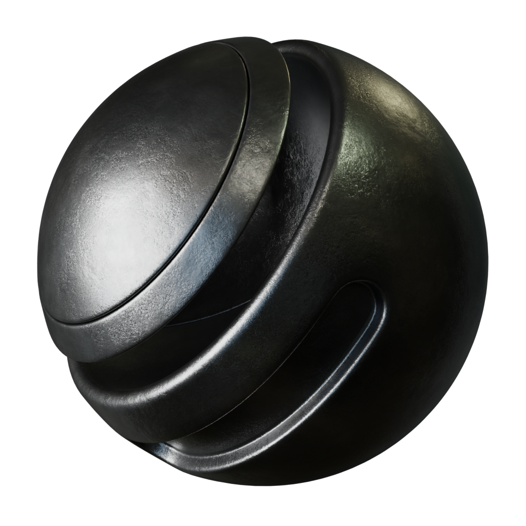 Obsidian Steel | FREE metal materials | BlenderKit