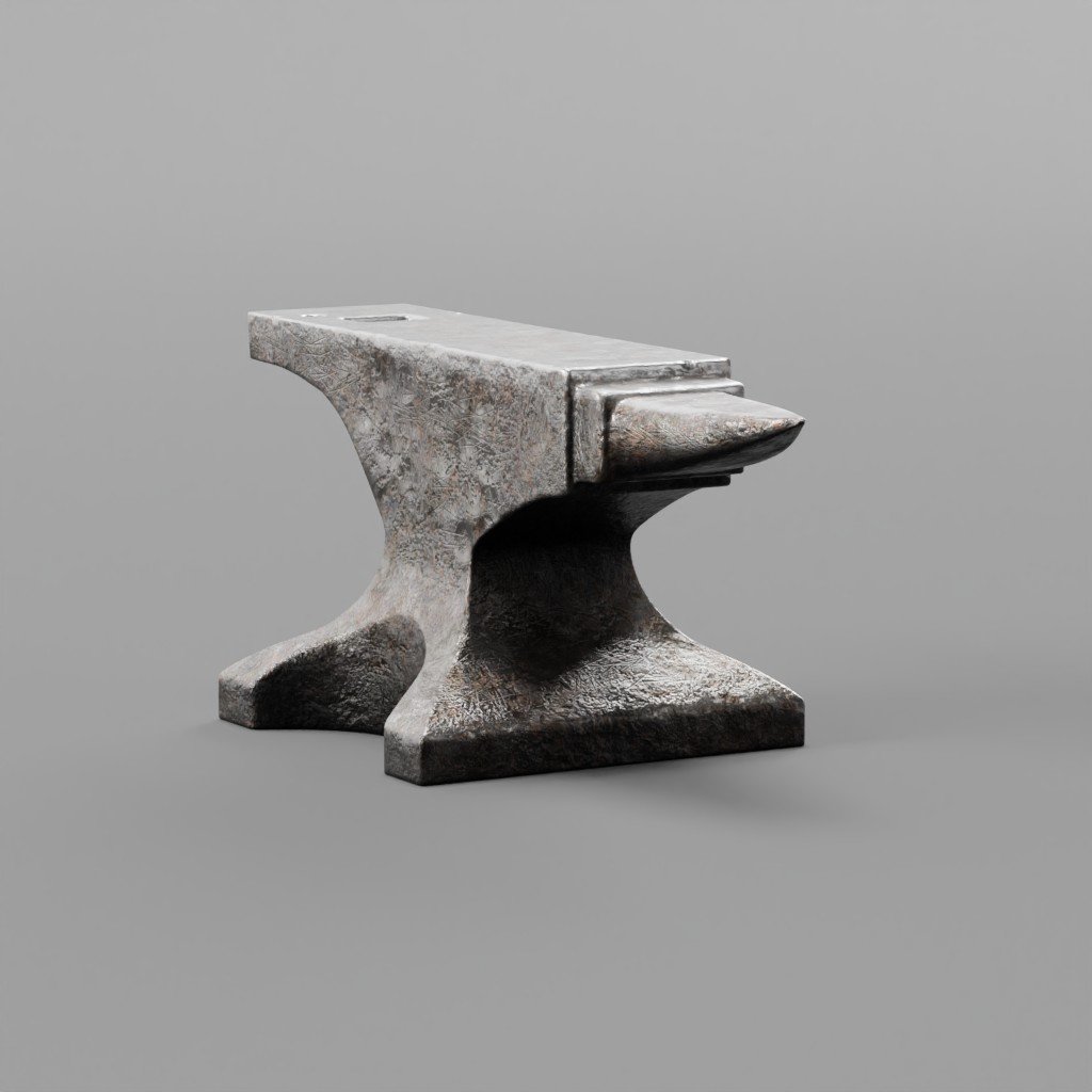Anvil | Industrial Equipment models | BlenderKit