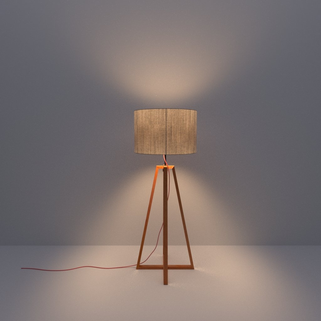 Lamp Floor Lamps Models Blenderkit