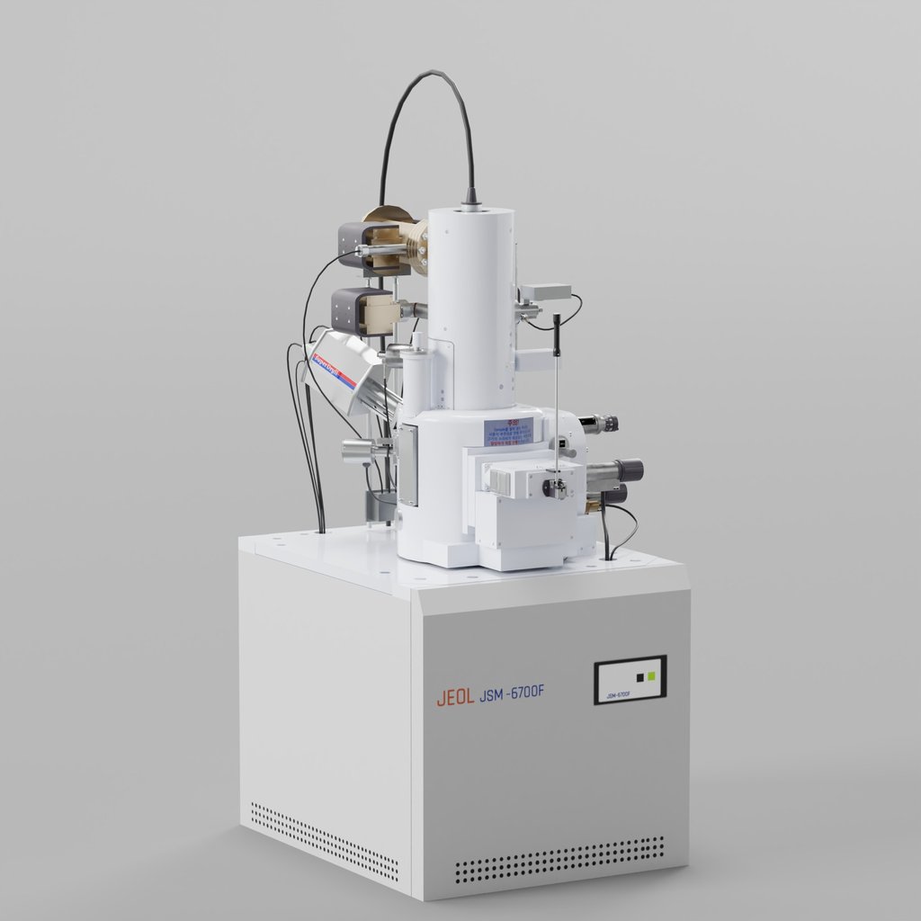 Microscope JSM-6700F | Medical Equipment models | BlenderKit