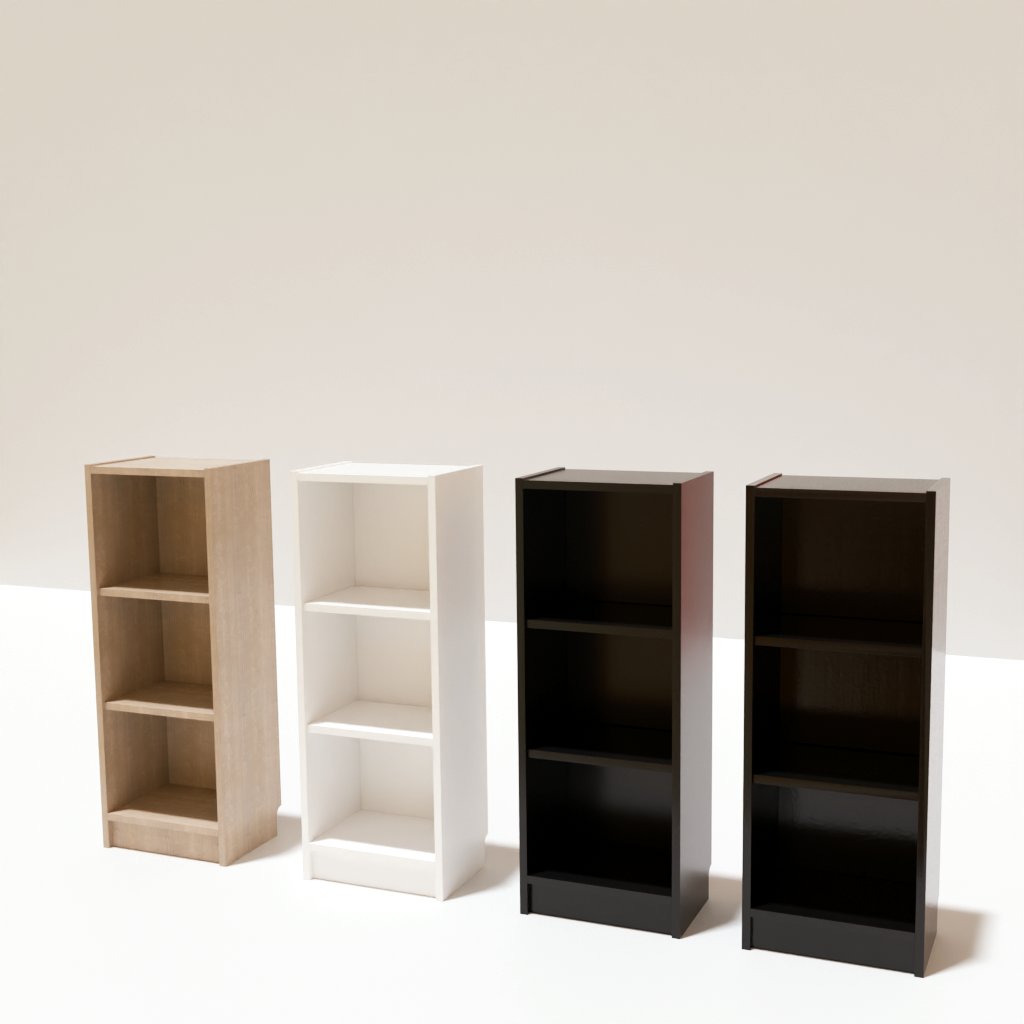 Ikea Billy Library 40x106cm | FREE Office Storage Spaces models ...