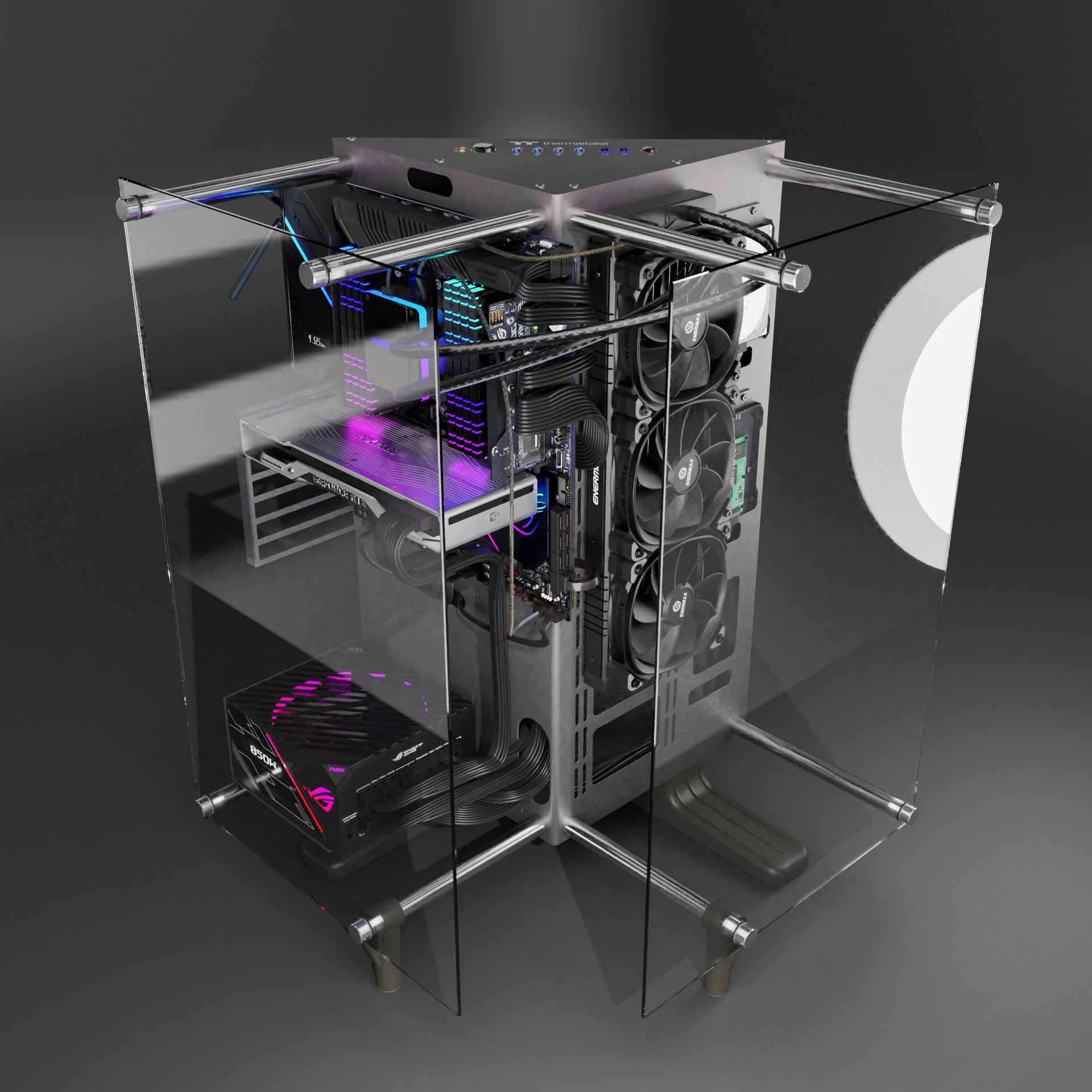 Creator's dream computer. | FREE Desktops models | BlenderKit