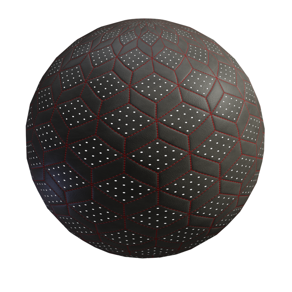 Calskin leather carousel | FREE animal materials | BlenderKit