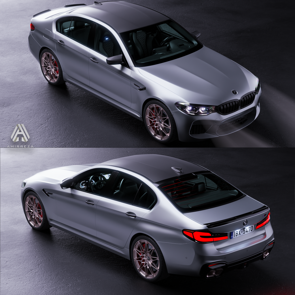 BlenderKit | Download the Bmw m5 2020 model