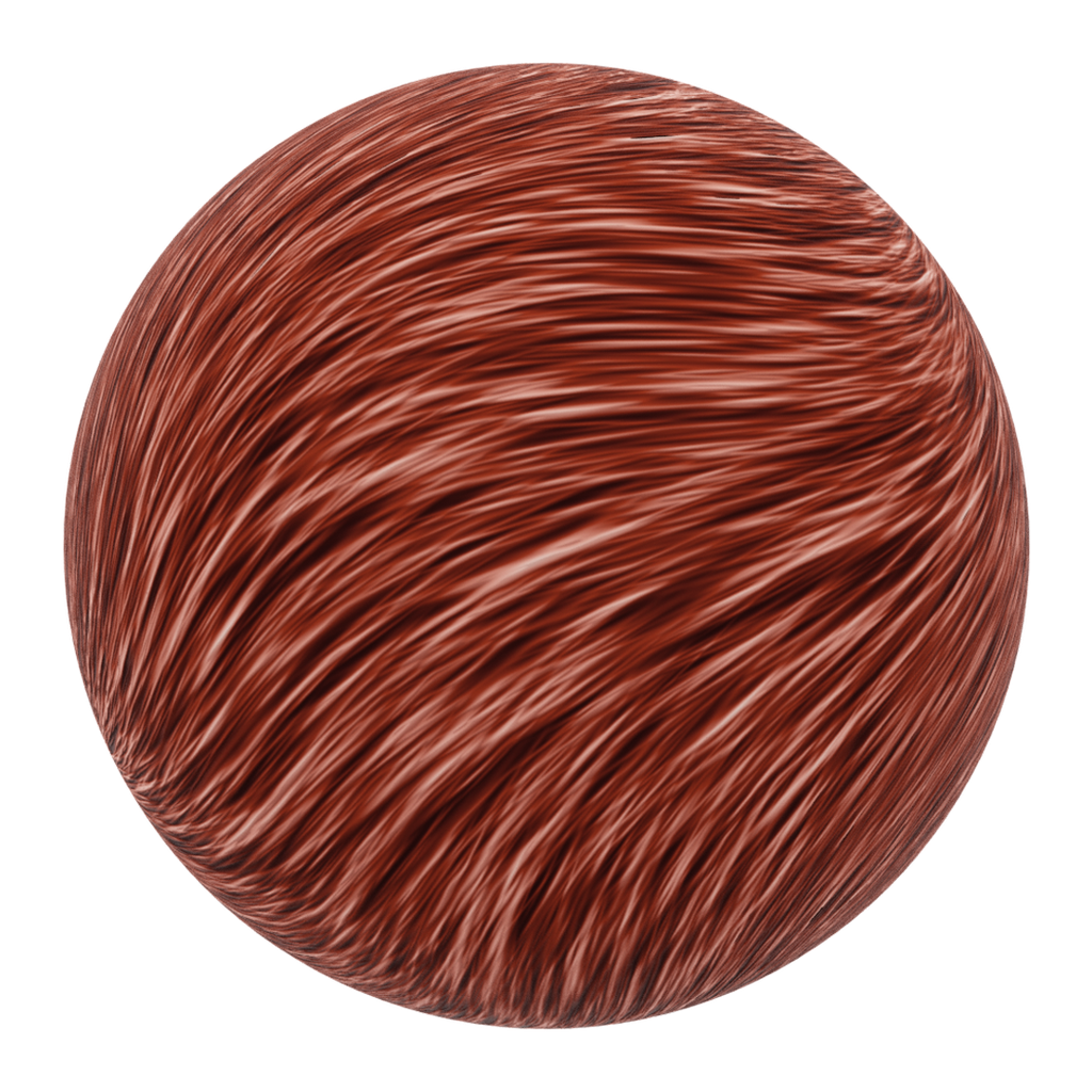 Ginger fur | FREE animal materials | BlenderKit