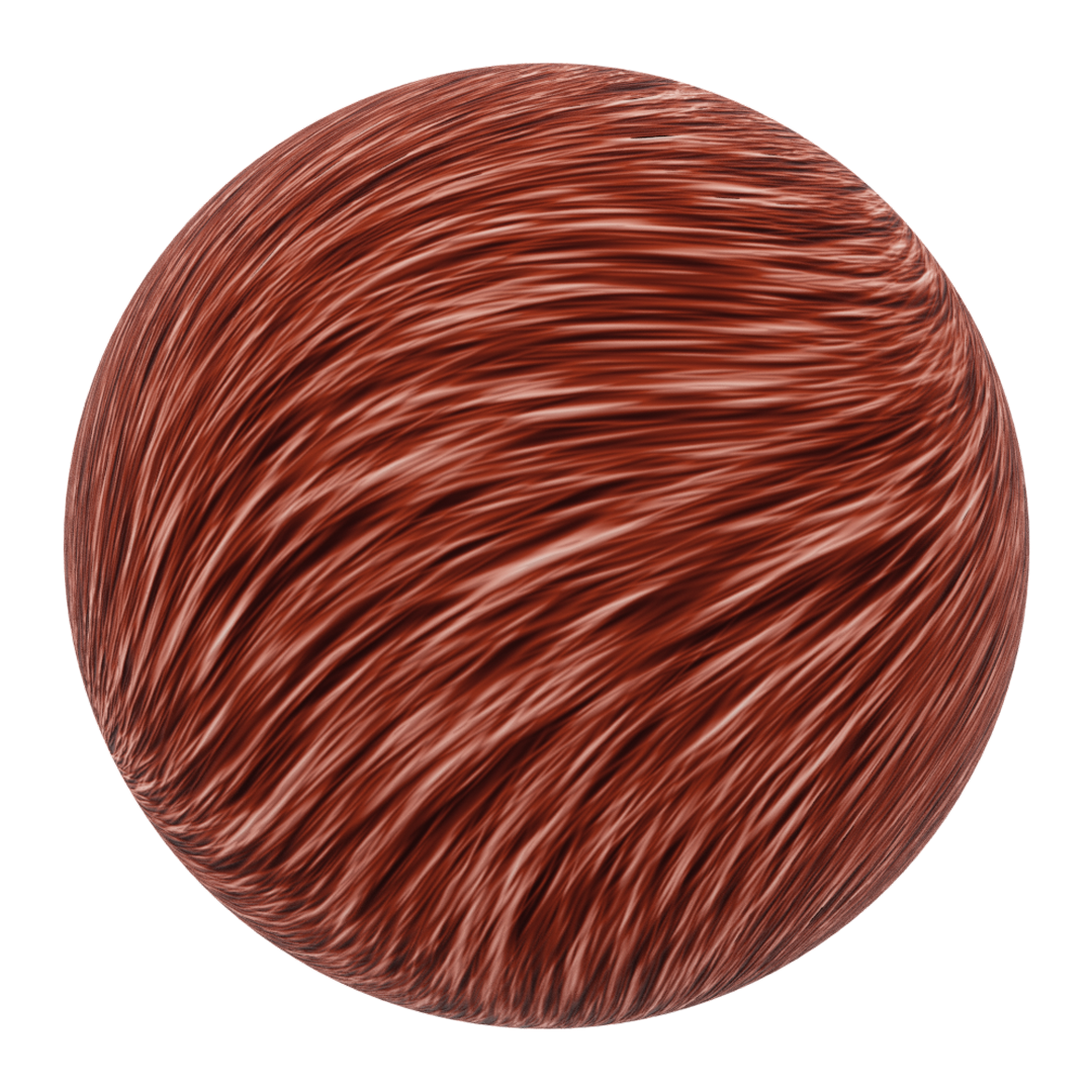 Ginger fur | FREE animal materials | BlenderKit