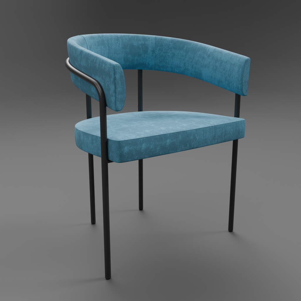 Baxter C Chair | Armchairs models | BlenderKit