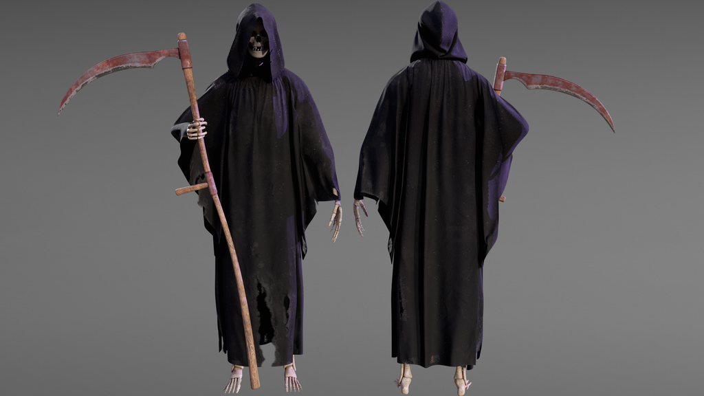 Grim Reaper | Monsters & Creatures models | BlenderKit