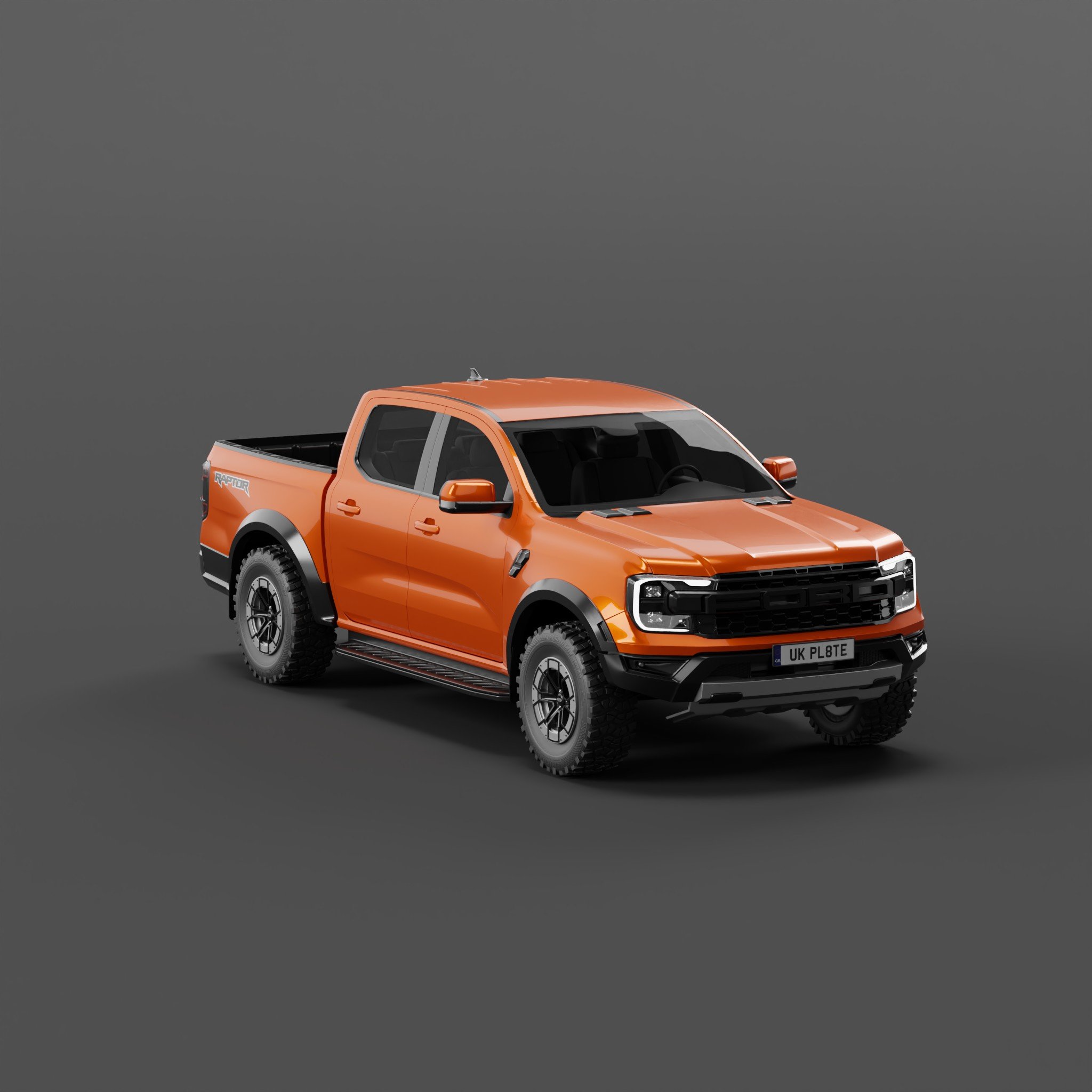 Ford Ranger Raptor | Trucks models | BlenderKit