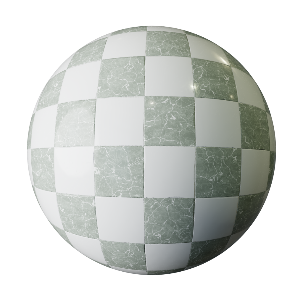 Light Green Marble Tile | FREE marble materials | BlenderKit