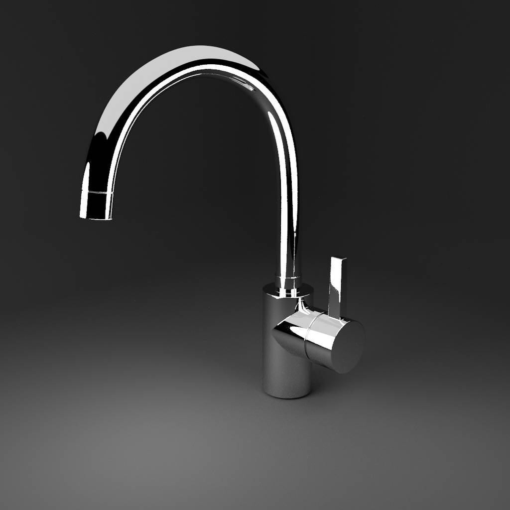 Modern Tap | Bathroom Faucets models | BlenderKit