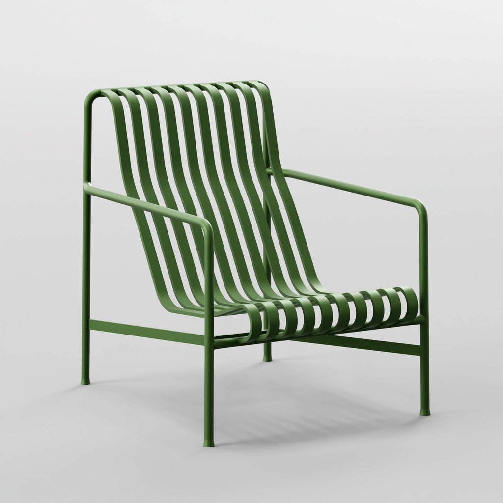 Palissade Longe Chair | Outdoor Furniture models | BlenderKit