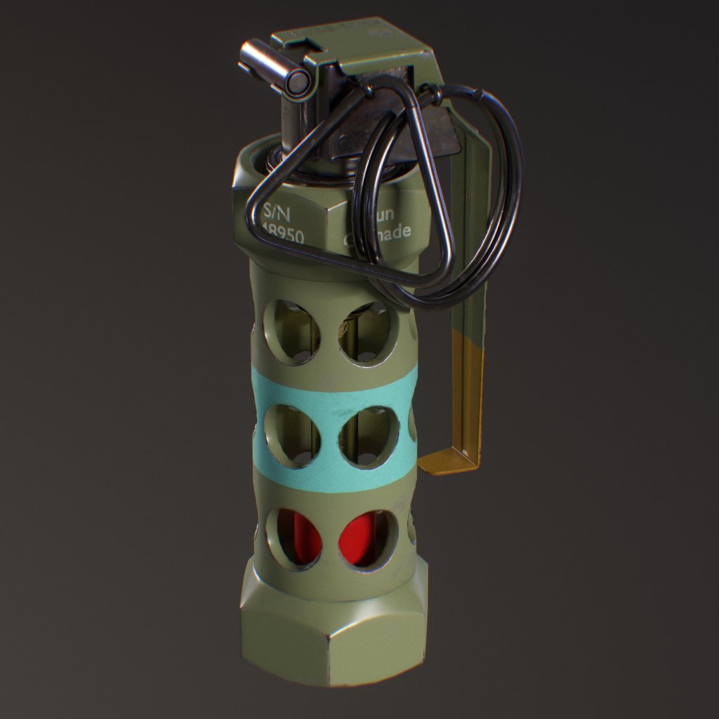 BlenderKit | Download the FREE Flashbang model